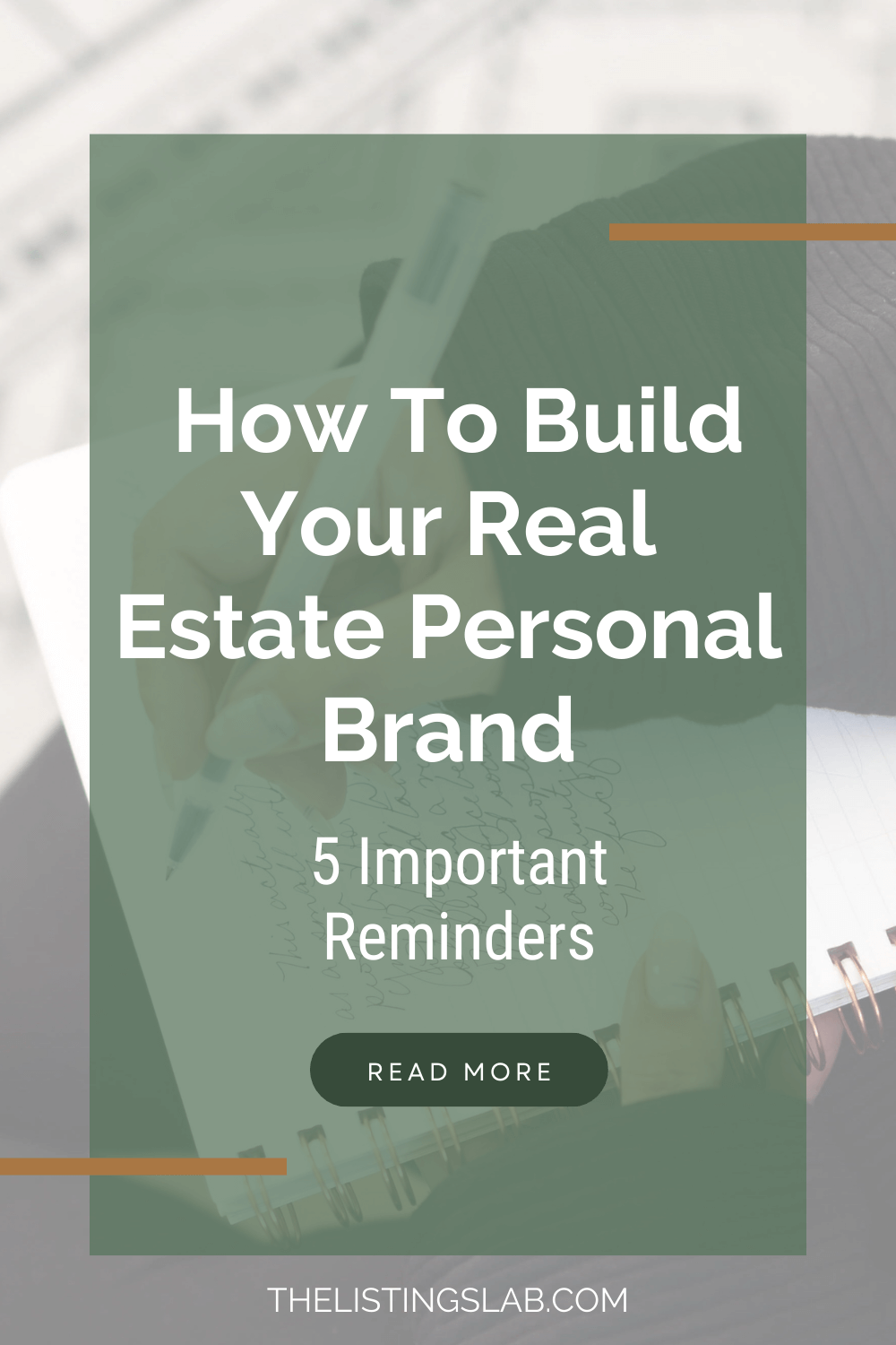 Build Your Real Estate Personal Brand With These 5 Tips